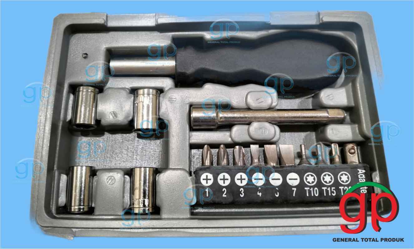 Jual Mini Tool Set 25Pcs di Seller generaltotalproduk - Karang Pucung ...