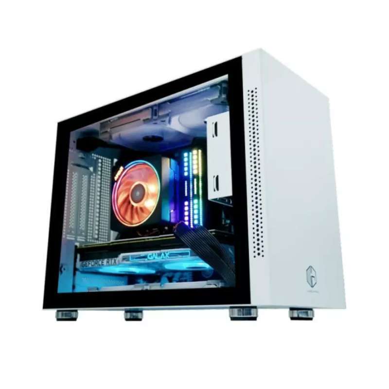 Jual Cube Gaming Axel - Tempered Glass Mini Case Di Seller Anandam.id ...