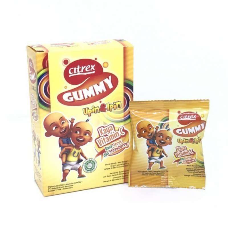 Jual Citrex Gummy Upin & Ipin Box 5'S di Seller Viva Apotek Authorized ...