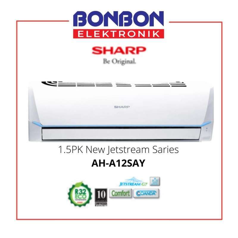 Promo Sharp AC 1.5PK AH-A 12 SAY / 1.5 PK AHA 12SAY Diskon 1% di Seller ...