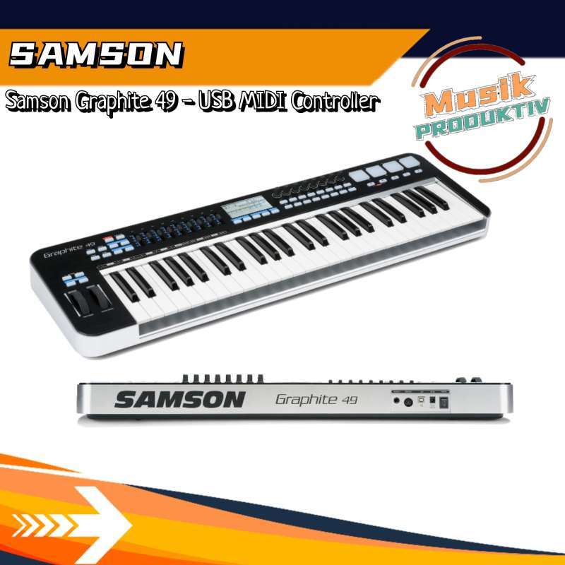 Jual Samson Graphite 49 USB MIDI Keyboard Controller di Seller ...