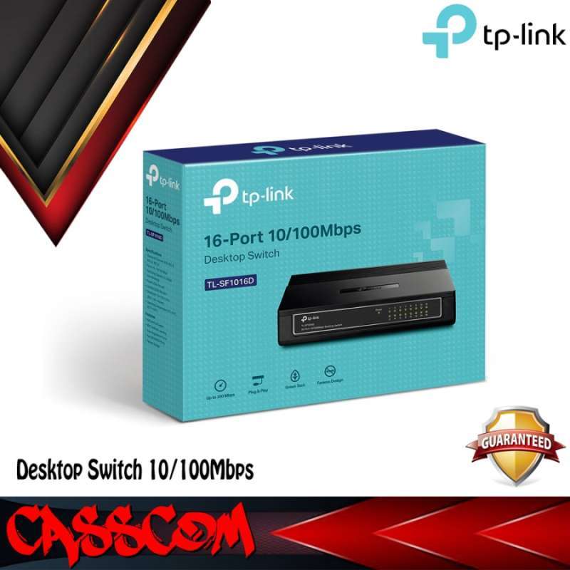 Jual Tp-link Tl-sf1016d 16-port 10/100m Tplink Switch Hub 16 Port Di ...