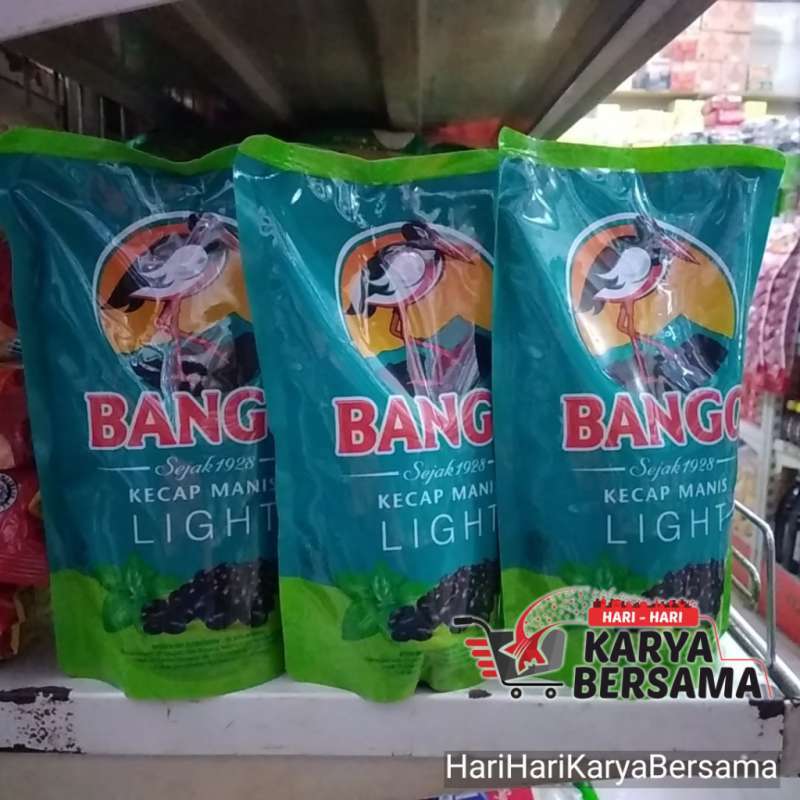 Jual Bango Light Kecap Manis Pouch 550ml Di Seller Hariharikaryabersama ...