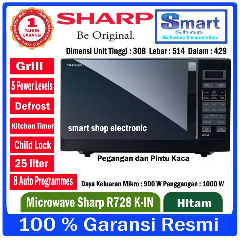 Jual Microwave sharp R728 K-in / Sharp microwave R728 K-IN / GRILL ...