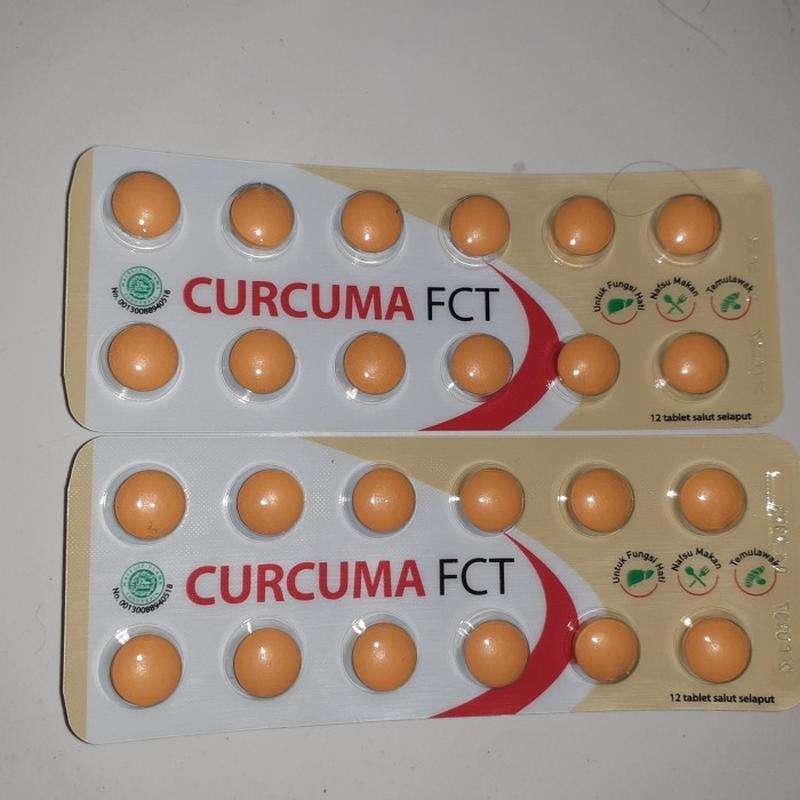 Original Curcuma Fct Multivitamin Strip Lengkap Harga Terbaru April ...