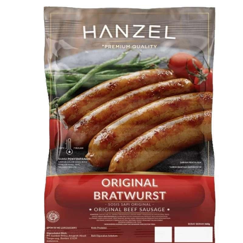 Jual Sosis sapi Hanzel Bratwurst Original 360gr di Seller Sembakokuaja ...