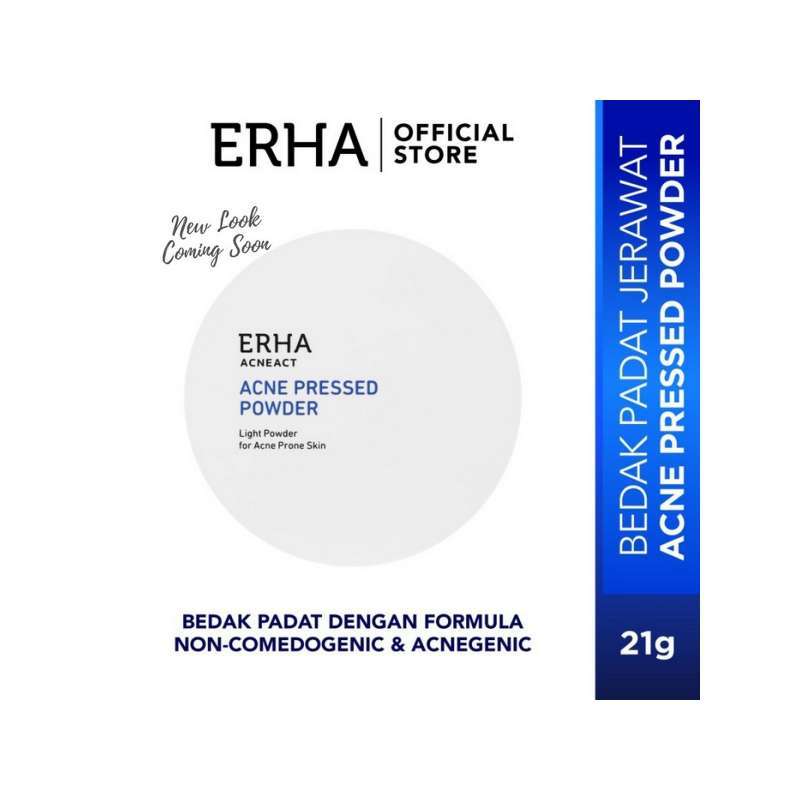 Promo ERHA Acne Pressed Powder 13 gr - Bedak Padat Wajah Jerawat ...