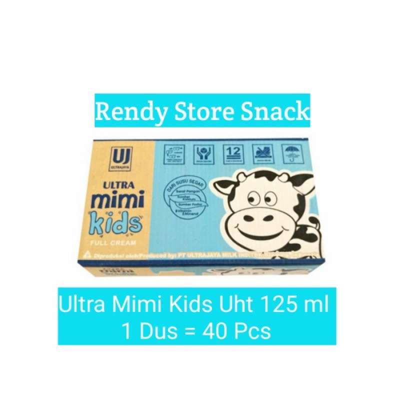 Promo ultra mimi kids uht full cream 125 ml (susu ultra Mimi Kids uht 2 ...