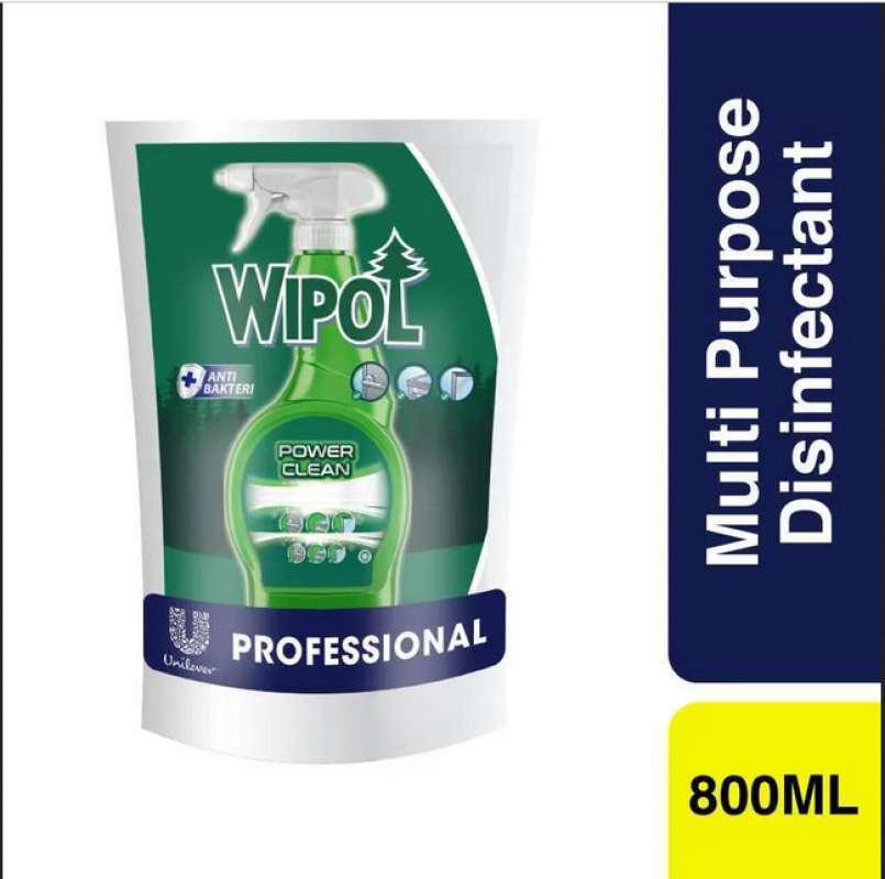 Jual Wipol Professional Multipurpose Disinfectant 800 Ml Pouch di ...