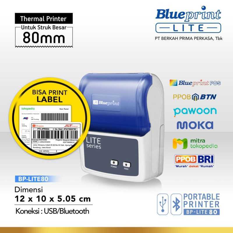 Jual Printer Thermal Portable Bluetooth Blueprint Lite 80 (bp-lite80 ...