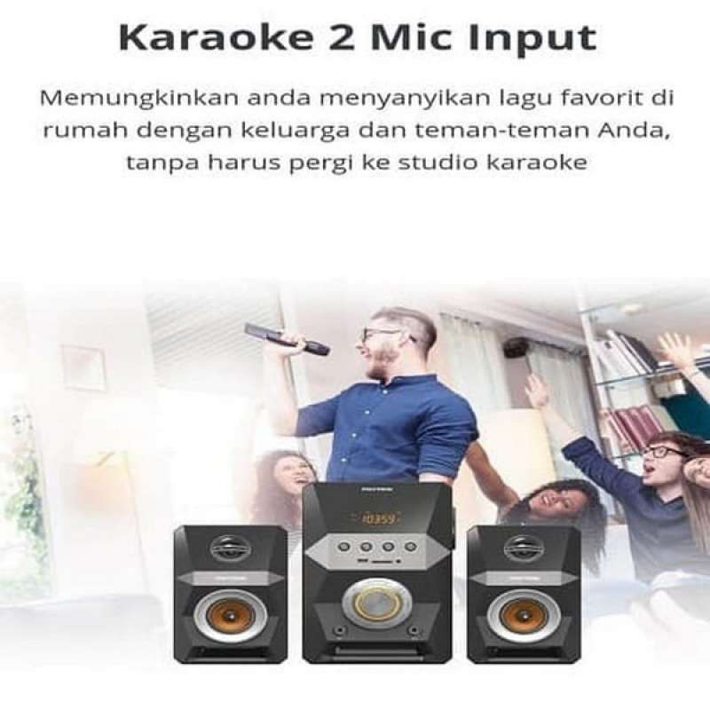 Jual Speaker Multimedia Polytron Pma 9502 Bluetooth Usb Mp3 Fm Radio ...