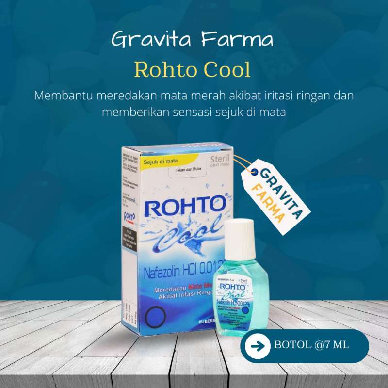 Jual Rohto Cool di Seller Apotek Gravita Farma - Mekarwangi, Kota ...