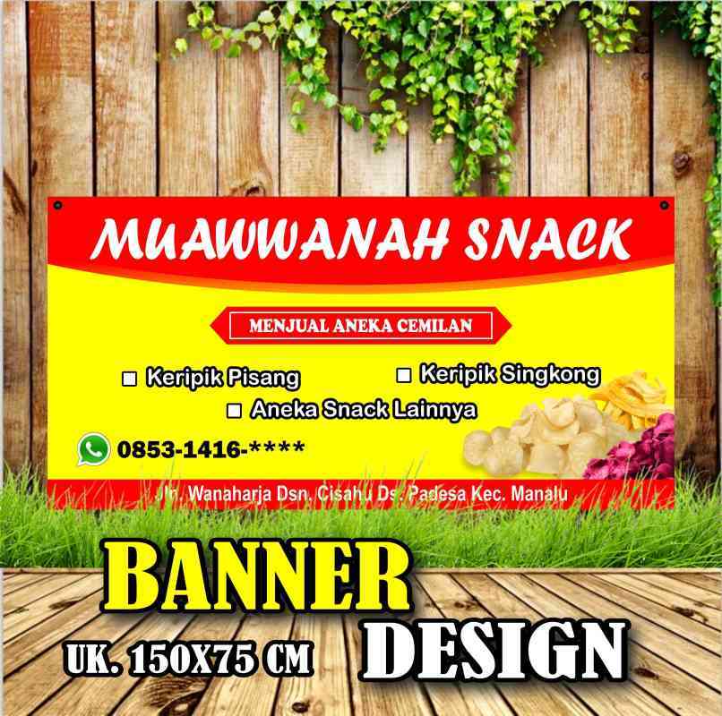 Contoh Spanduk Jual Makanan Ringan Aneka Snack Contoh Banner Makanan ... Contoh Spanduk Jual Makanan Ringan Aneka Snack Contoh Banner Makanan ...