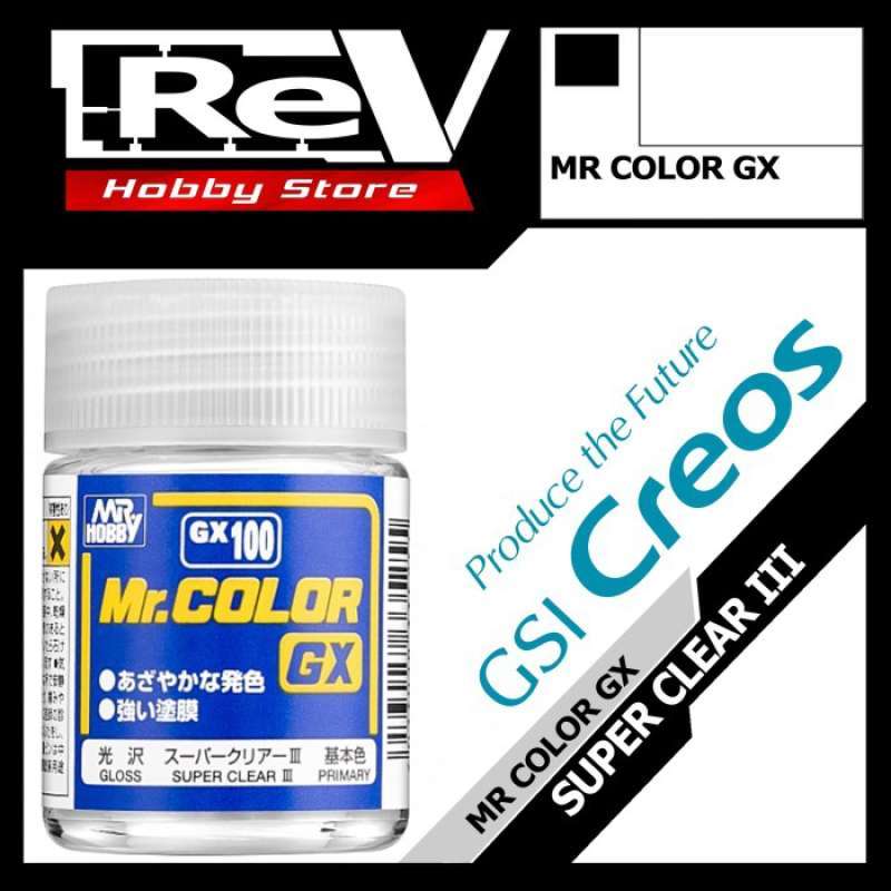 Jual MR COLOR CLEAR SUPER III GX 100 CAT GUNDAM MODEL KIT MG HG PG di ...