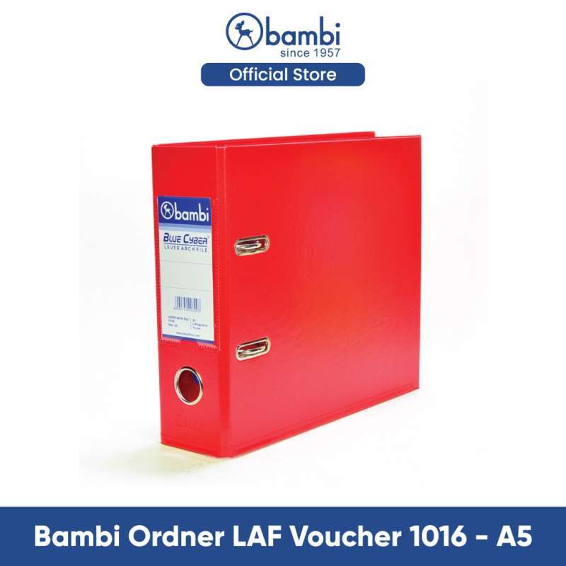 Promo Bambi Ordner Laf 1016 - Lever Arch File/odner Ukuran A5 Untuk ...