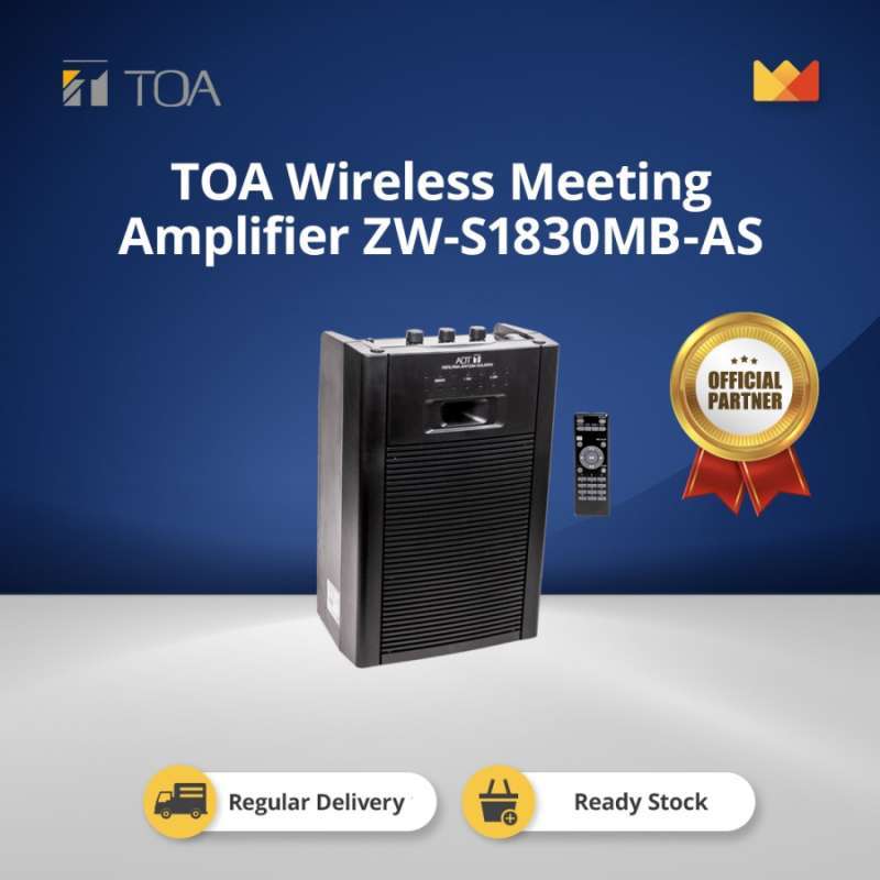 Jual Toa Wireless Meeting Amplifier Zw-s1830mb-as Di Seller Elit ...
