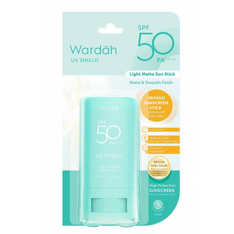 Review Wardah Sunscreen Stick UV Shield Active, Praktis!