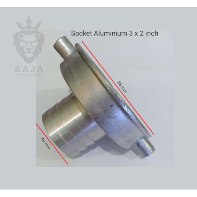 Jual Socket Aluminium 3 X 2 Inch untuk pompa air irigasi di Seller Raja ...