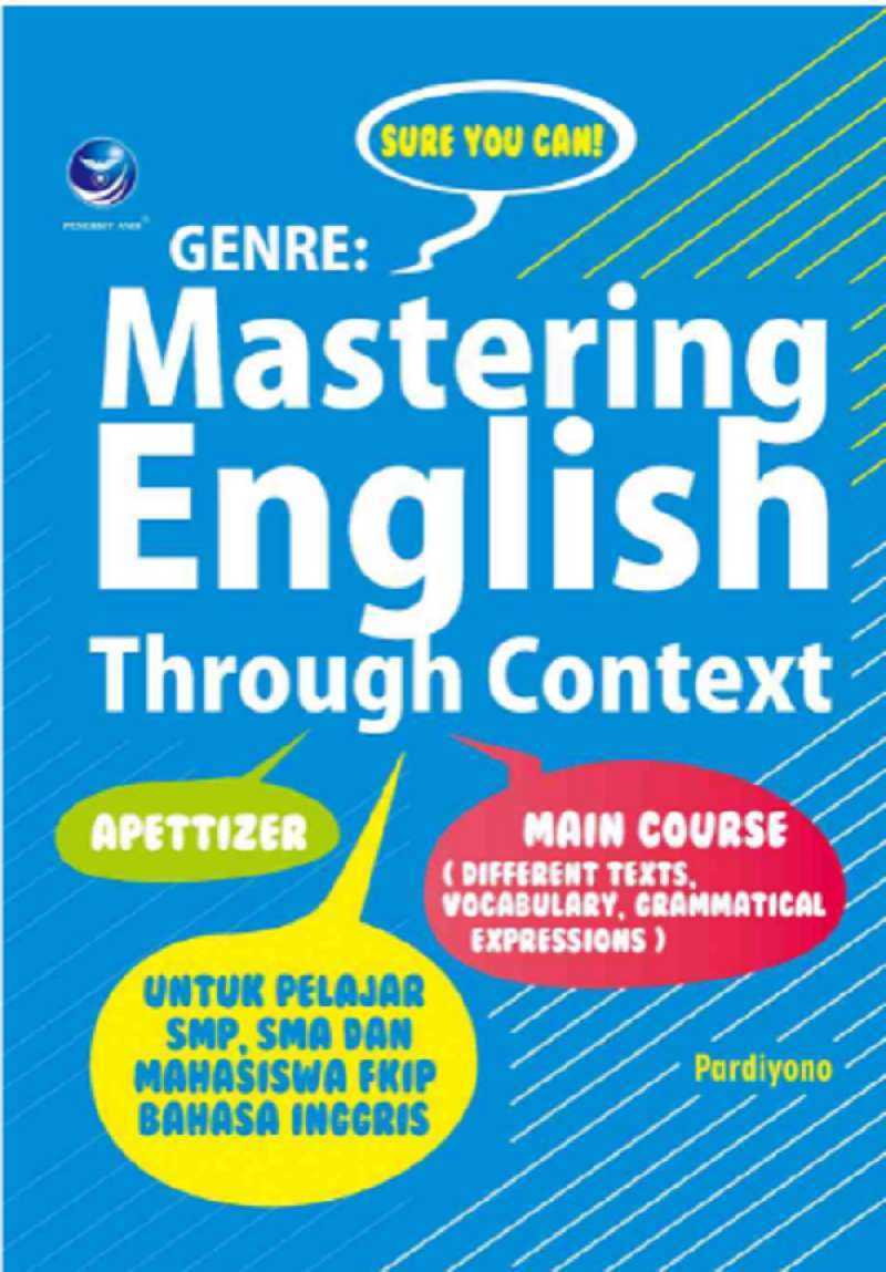 Jual Sure You Can! Genre: Mastering English Through Context di Seller ...