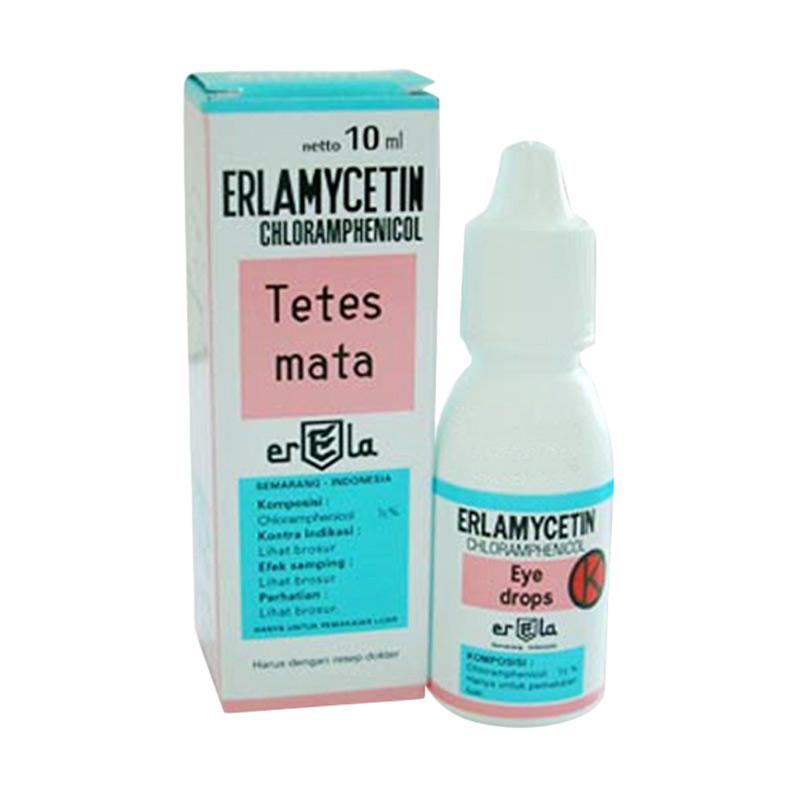 Jual Erla mycetin 0.5% Eye Drops Obat Tetes Mata [10 mL] di Seller RX H ...