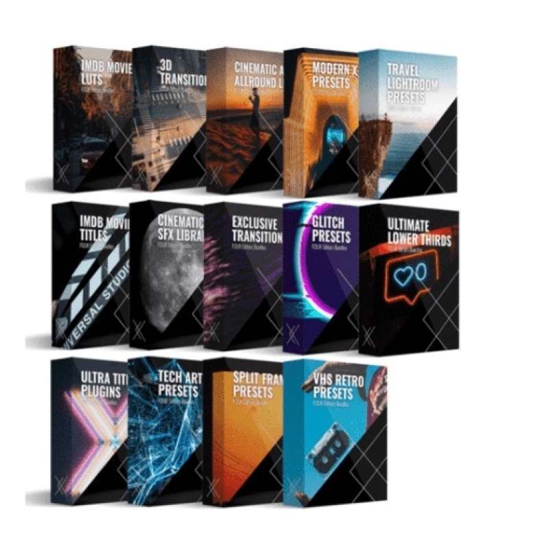 Jual Four Editors Platinum Bundle Complete All In Di Seller Digital ...