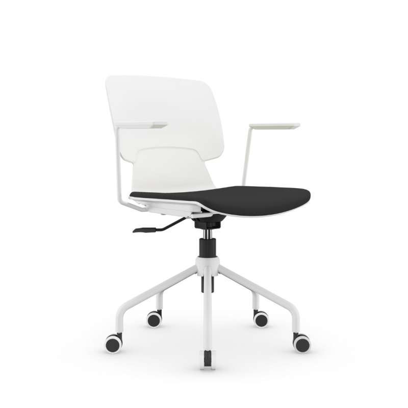 Jual Firm By Malka Strata Roll With Wheels Kursi Kerja Kursi Putih ...