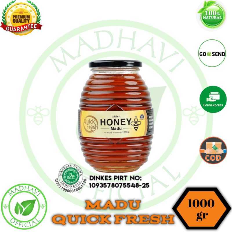 Promo Madu Murni Madu Asli Quick Fresh Honey 1kg Diskon 2% Di Seller ...