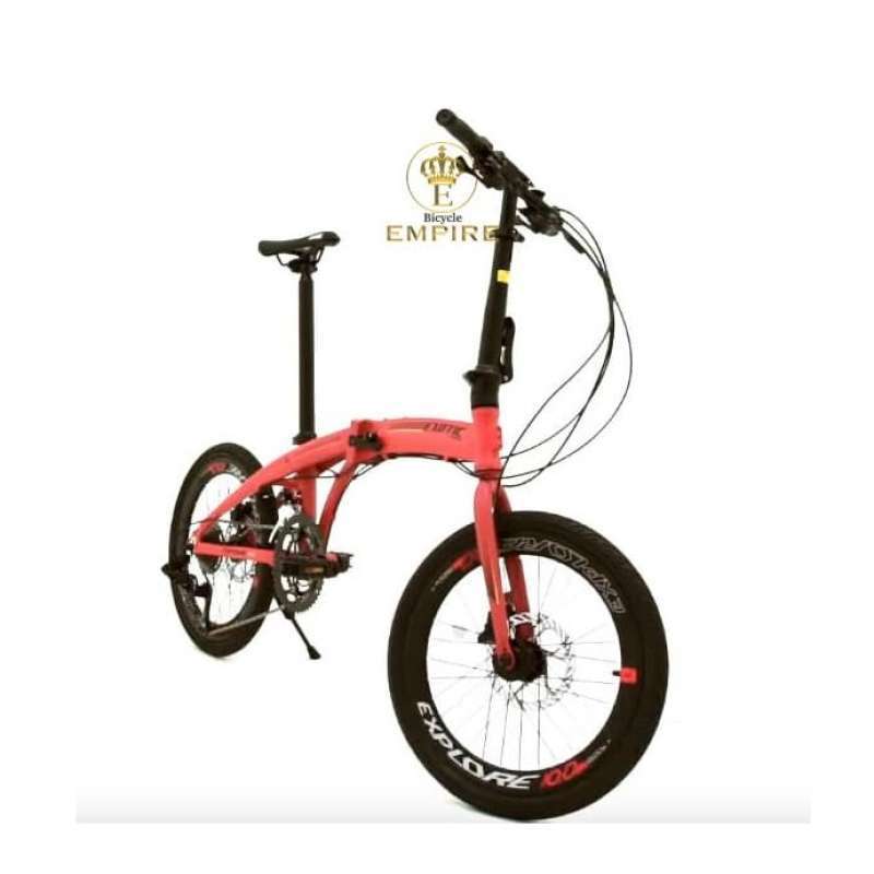 Jual Sepeda Lipat Exotic Explore 10.0 20 Inch 2 X 10 Speed Bicycle ...