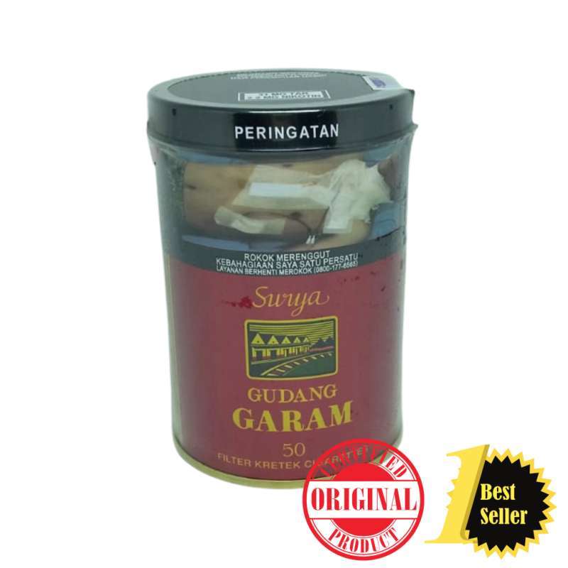 Jual Gudang Garam Surya Kaleng / 1 Slop 10 Pack Di Seller Juragan Besar ...
