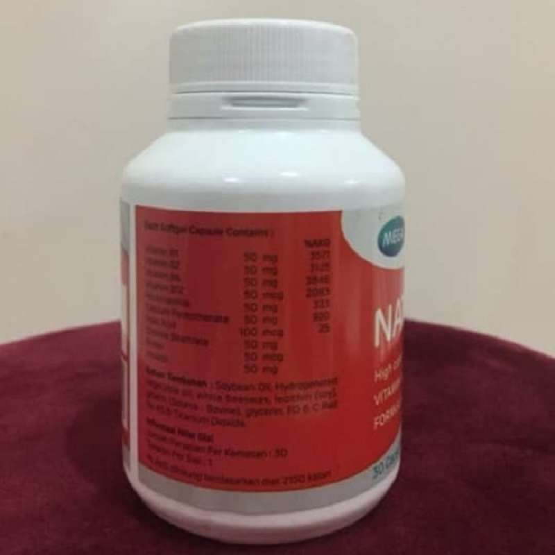 Jual Obat Stress / Obat Stres Ampuh / Obat Depresi / Nat B Isi 30 ...