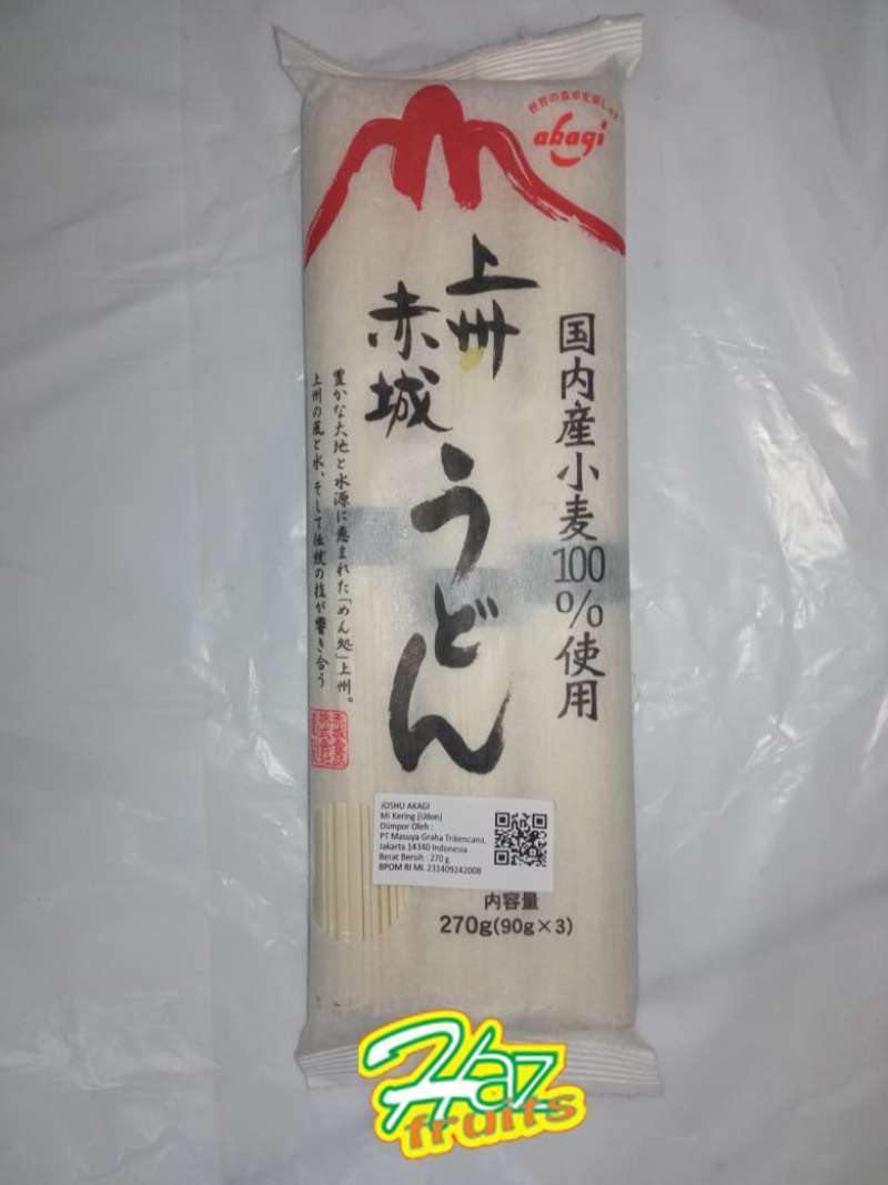 Jual Joshu Akagi Shokuhin Udon Mi Kering 270g di Seller Hazfood ...