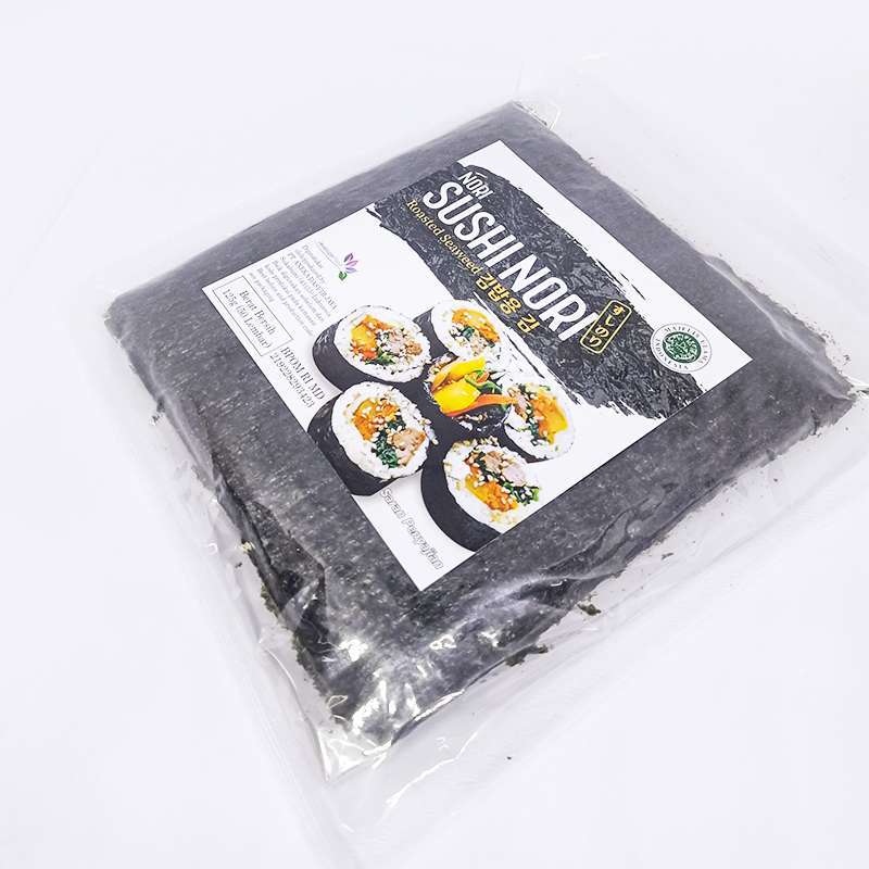 Jual Java Super Food Sushi Nori Roasted Seaweed 50 Sheets Rumput Laut ...