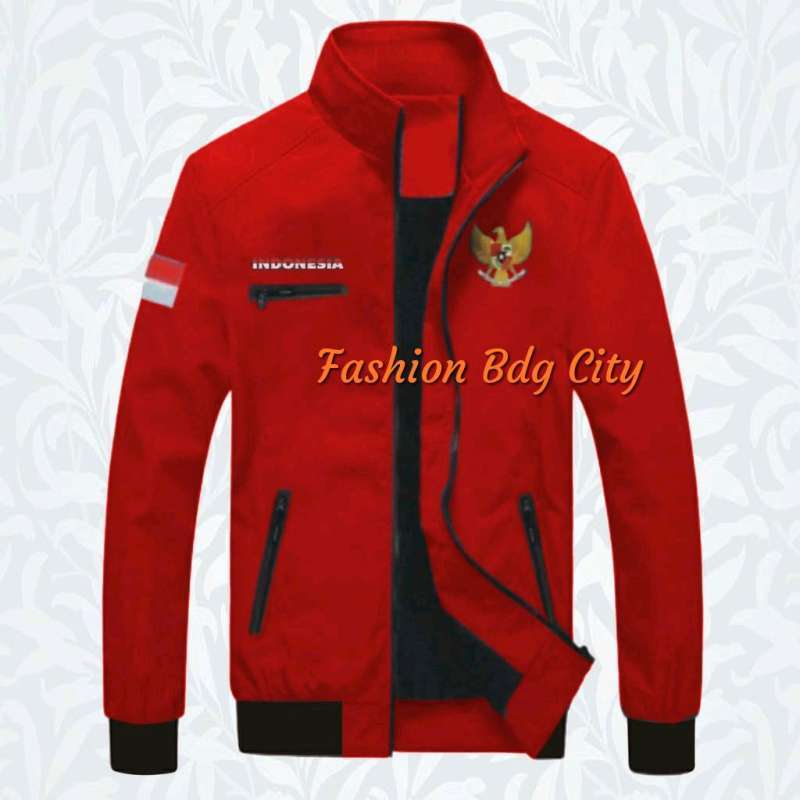 Jual Jaket Timnas Indonesia Terbaru Jaket Original - XXL Merah di ...