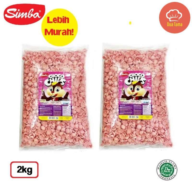 Jual Paket Hemat Sereal Choco Chip Simba Strawberry 2kg Coco Crunch