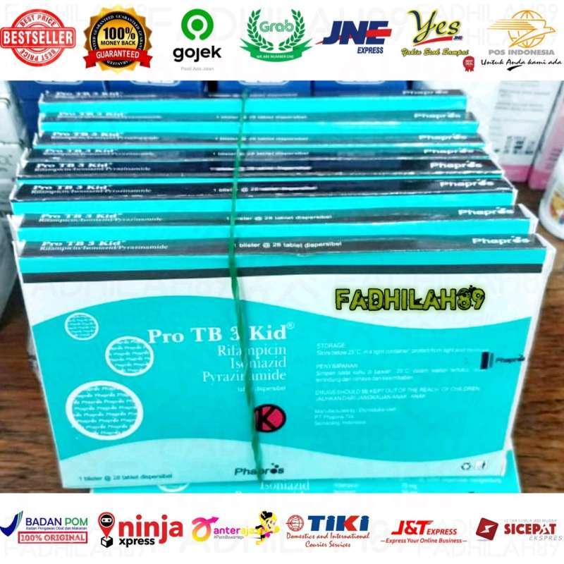 Jual Pro Tb 3 Kid Original 28 Tablets - Obat Tbc Tuberkulosis Di Seller ...