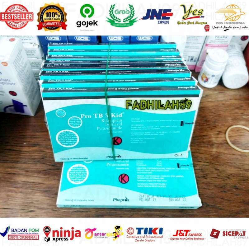 Jual Pro Tb 3 Kid Original 28 Tablets - Obat Tbc Tuberkulosis Di Seller ...