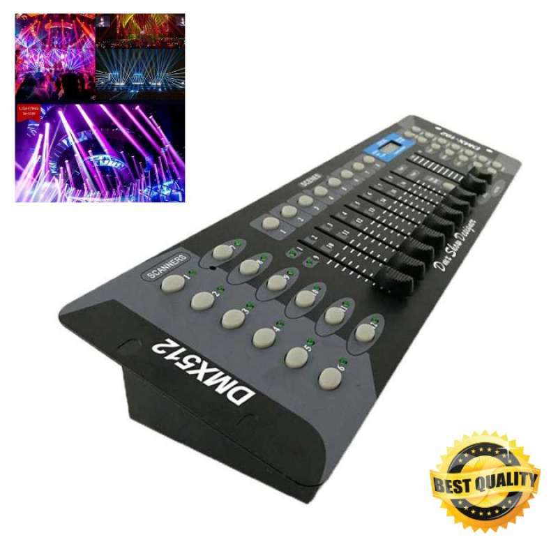 Jual Mixer Lighting Stage Controller Lampu Panggung DJ Konser 192 ...