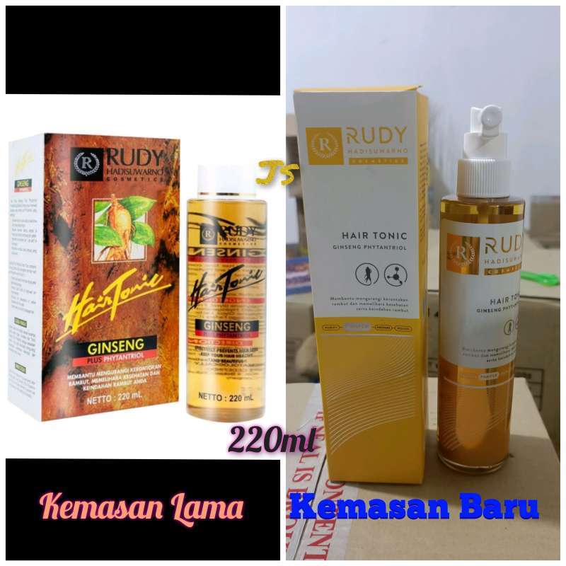 Jual Rudi Hadisuwarno Hair Tonic Ginseng 220 Ml Di Seller Jasco66 ...