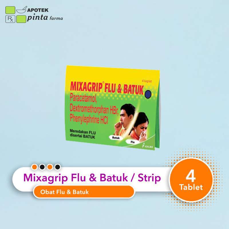Jual Mixagrip Flu Dan Batuk 4 Kaplet di Seller Apotek Pinta Farma ...