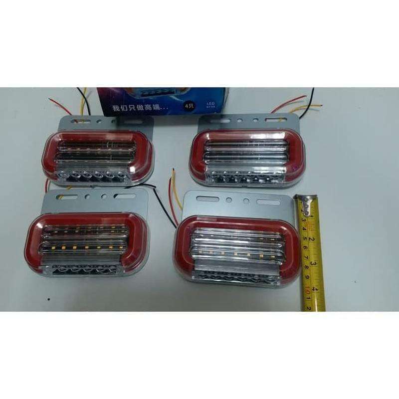 Jual Oem Lampu Bak Truk Led Variasi Dump Truk Truck 24 Volt A196 - Biru ...