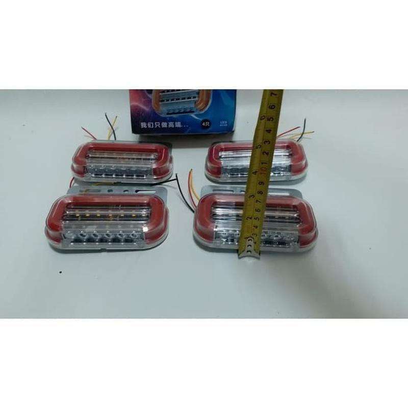 Jual Oem Lampu Bak Truk Led Variasi Dump Truk Truck 24 Volt A196 - Biru ...