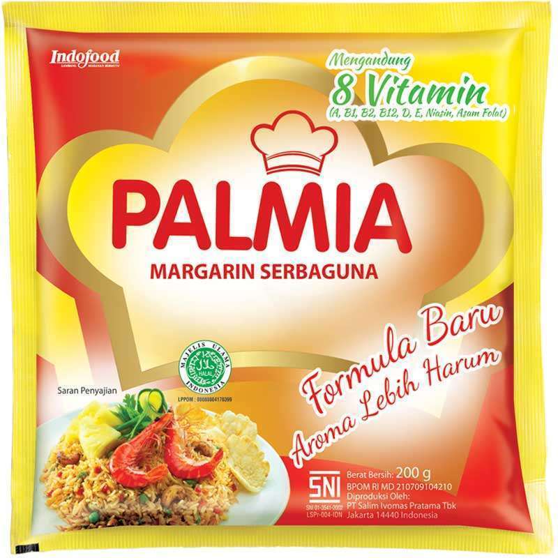 Promo SIMAS Palmia Margarin Serbaguna Sachet 200g Diskon 24% di Seller ...