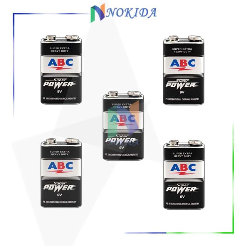 Jual Nokida Baterai Abc Kotak Super Power 9 Volt [1 Pcs] / Batu Batere ...