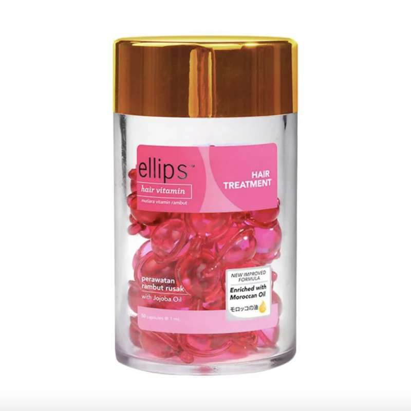 Jual WHS - Ellips Vr H.Treatment Jar New Vitamin Rambut [50 Capsules/ 1 ...