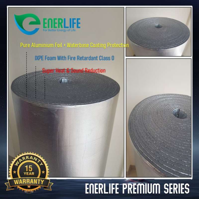 Promo Peredam Panas Atap - Aluminium Foam 10mm Double Harga Per meter P ...