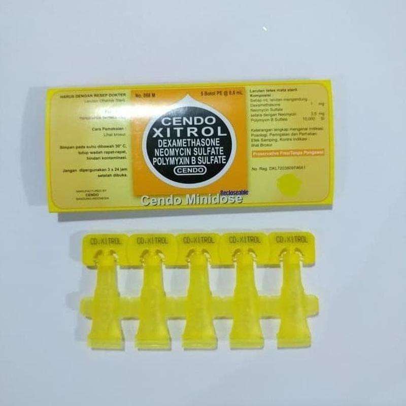 Promo Cendo Xitrol Minidose 5x0.6 Ml Tetes Mata Diskon 2% Di Seller ...