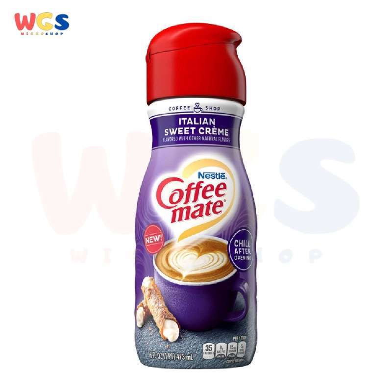 Jual Nestle Coffee Mate Liquid Italian Sweet Coffee Creme 16oz 473ml di ...
