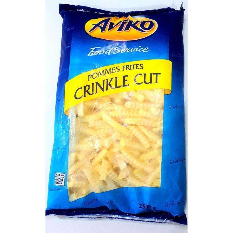 Jual KENTANG GORENG CRINKLE CUT AVIKO 2,5Kg FRENCH FRIES IMPOR BELANDA ...