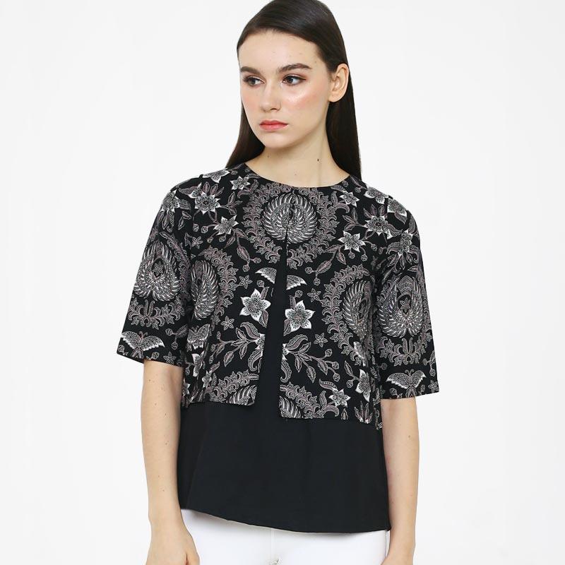 Jual Jayashree Reva Blouse Batik Wanita - Black Di Seller Jayashree ...