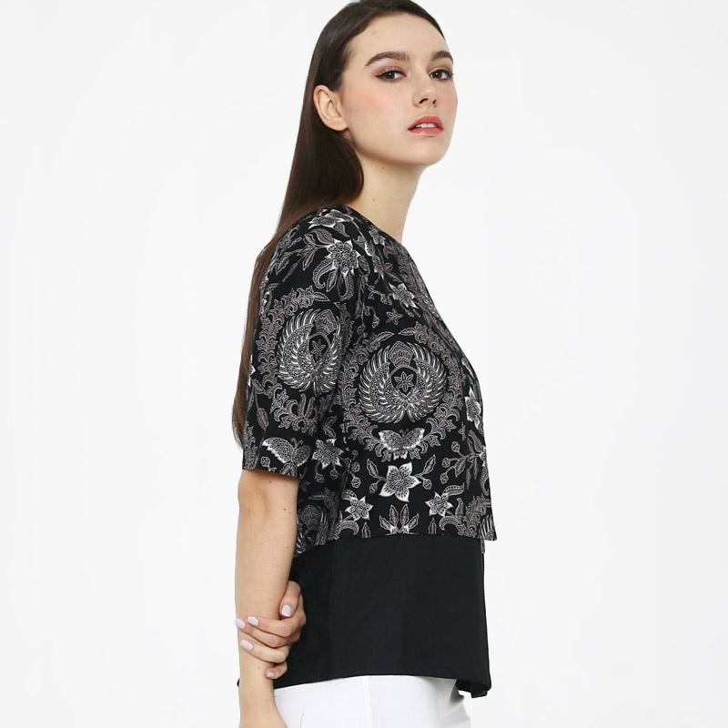 Jual Jayashree Reva Blouse Batik Wanita - Black Di Seller Jayashree ...